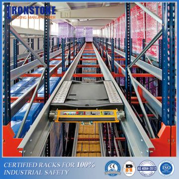 Quality Battery Powered Warehouse Radio Shuttle Pallet Racking System With Significant for sale