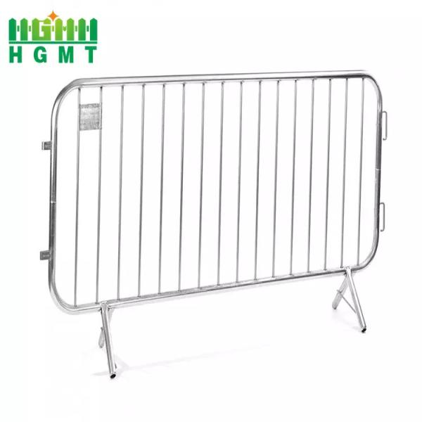 Quality Temporary Pedestrian Steel Barricade Crowd Control Barriers for sale