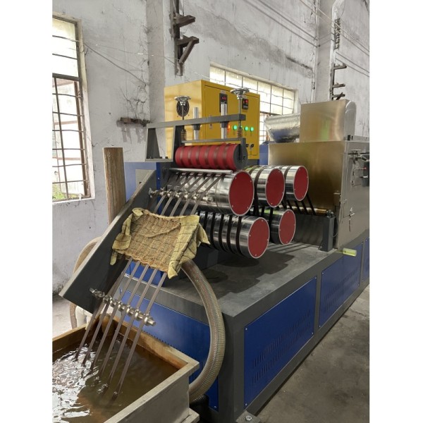 Quality 100KW Polypropylene PP Strap Production Line With 4nets Recycled Screen Changer for sale
