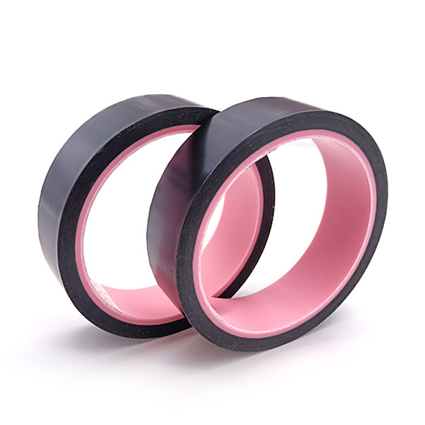 Quality E1-IH826 2.5mil ESD Black Heat Resistant Tape Low Electrostatic Discharge for sale