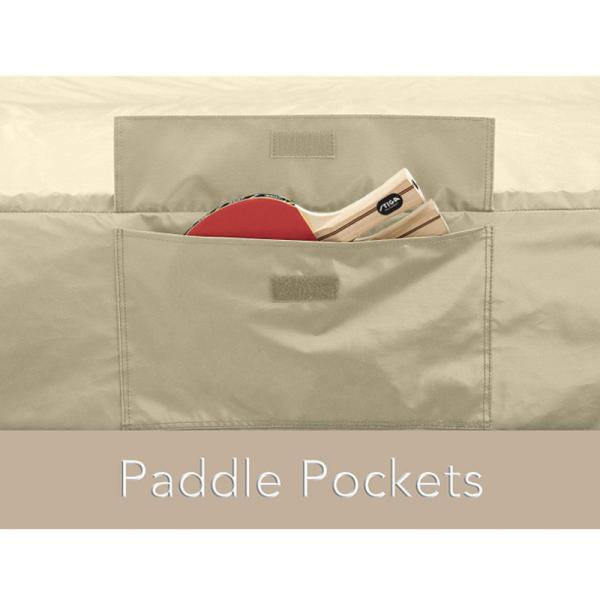 Quality 280x154x76cm 210D Table Tennis Cover With Elastic Hem Prevent Damage for sale