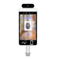 Quality Auto Temperature Face Recognition Terminal 8 Inch IPS LCD Screen Terminal Device for sale