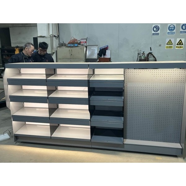 Quality Flex Wall 8' Assembly Custom Retail Display Racks Corrosion Resistant Multilayer for sale