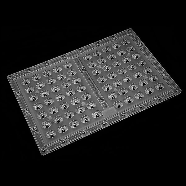 Quality 290×190mm Size Lens 280pcs 3030LEDs Eco Material High Transmittance Parking Lot Lighting Lens for sale