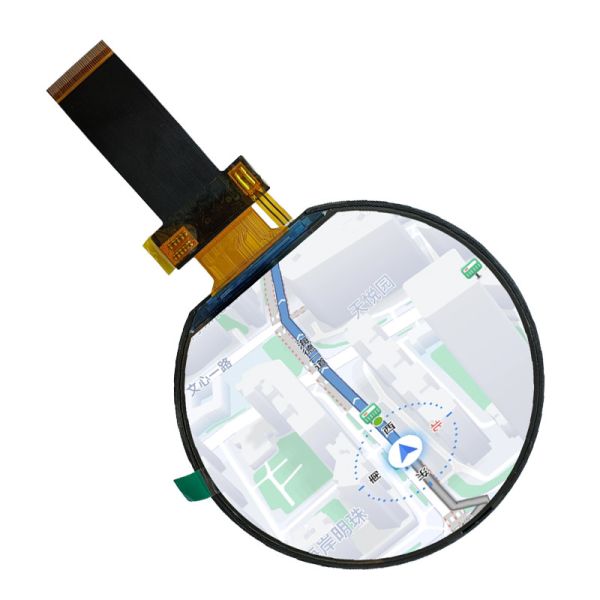 Quality 40 Pin Circular TFT LCD Screen Display 360x360 RGH 3.6 Inch ST72566 for sale