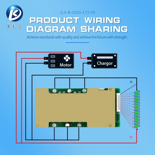 Quality Microelectronics Start Up Power BMS Lithium Ion Battery Pack BMS For E Bike for sale
