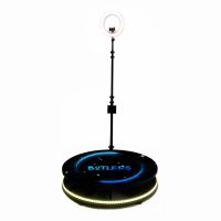 Quality Slow Spinner Automatic 360 Photo Booth Metal Turntable Phone iPad Gopro Holder for sale