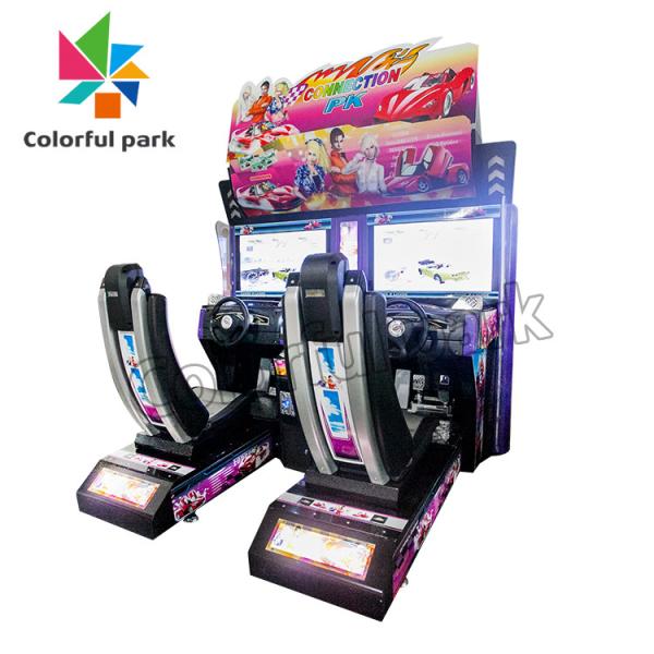 Quality Video Arcade Car Simulator Surpasses Kids Coin Operated Racing Game Console for sale