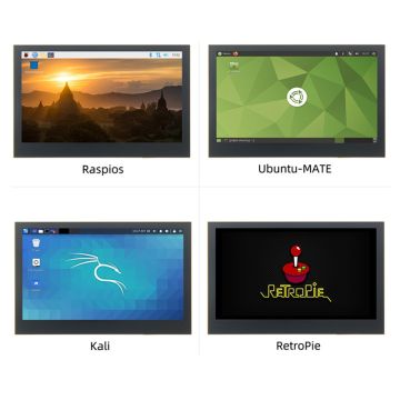 Quality 5.0 Inch Raspberry Pi Module 800*480 MIPI IPS TFT DSI Multi Touch LCD Module for sale