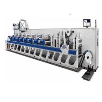 Quality Automatic Flexographix Label Printing Machine With Die Cutter for sale