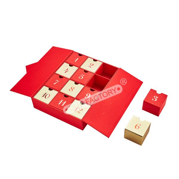 Quality Double Doors Rigid Gift Boxes With Gold Filo Logo Eco Friendly for sale