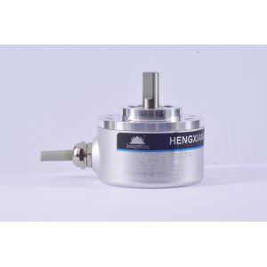 Quality Outer Diameter 50mm S50 Solid Shaft Encoder With Socket 2500 Resolution NPN for sale