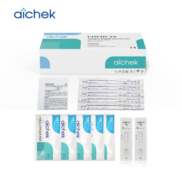 Quality 50pcs Rtk Nasal Swab Antigen Rapid Test Kit Rtk Nose Swab for sale