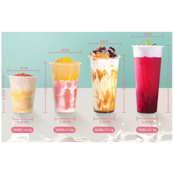 Quality 500ml Printed PP Plastic Disposable Cup High Temperature for sale