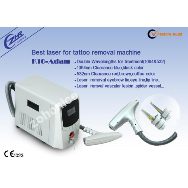 Quality 1064nm & 532nm Yag Laser Tattoo Removal Equipment for sale
