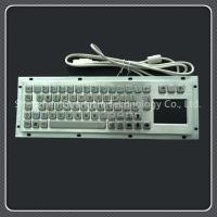 Quality Laser Engraved Industrial Keyboard With Touchpad 71 Keys Type Vandal Proof for sale