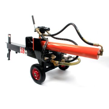 Quality Splitting Wood Logs With 18Ton Hydraulic Log Splitter Raw Material Wood Tree for sale