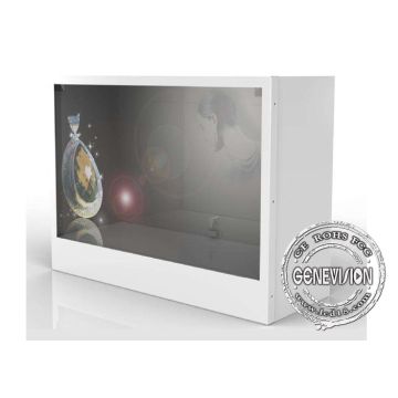 Quality Full HD 21.5 Inch Transparent LCD Showcase With Touch Screen for sale