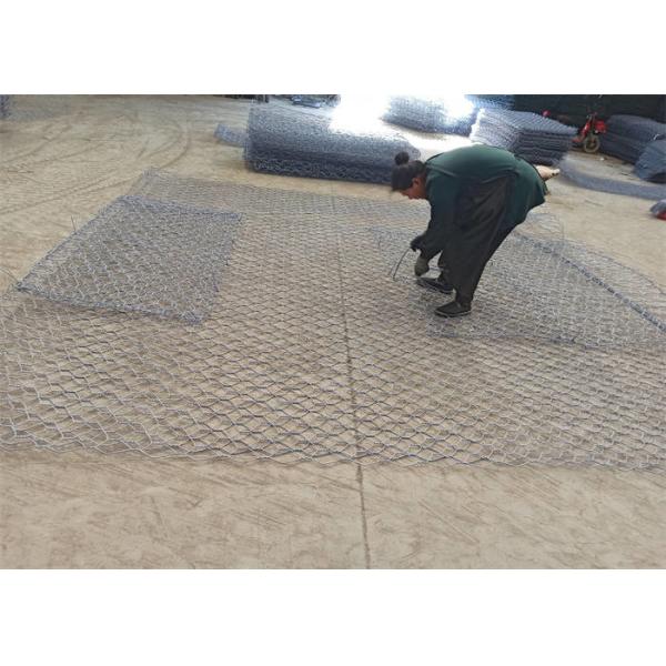 Quality Hexagonal Gabion Box Corrosion Protection Galfan Gabion Baskets for sale