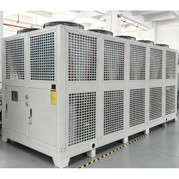 Quality  100HP Air Cooled Screw Industrial Chiller Machine for Plastic Mold Cooling High Efficiency Low Noise for sale