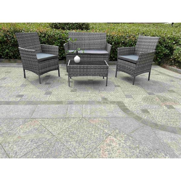 Quality 4 Seater Rattan Garden Table And Chairs Wicker Table Chairs Garden Furniture Set for sale