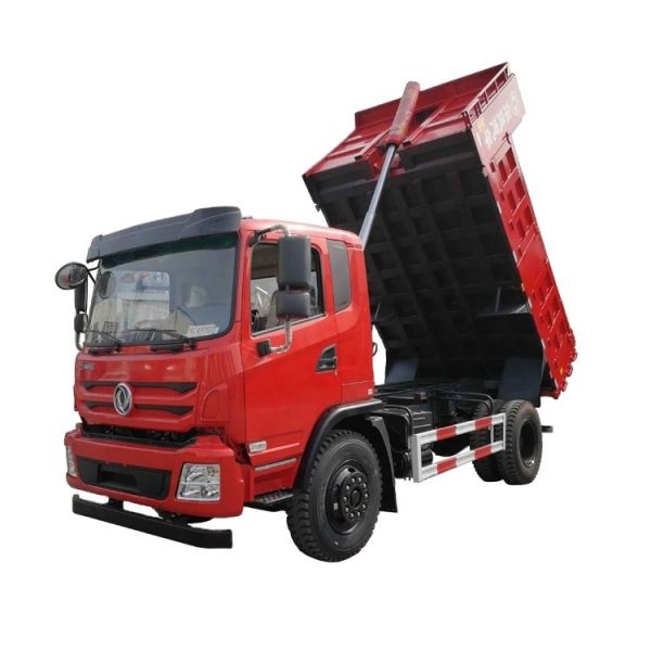 Quality 13T Hydraulic Rear Tilt Dump Truck With 7 Cubic Meters Dump Box for sale