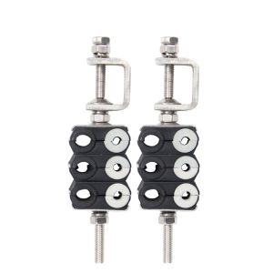 Quality Rubber OPGW Cable Down Lead Clamp For Tower Use for sale