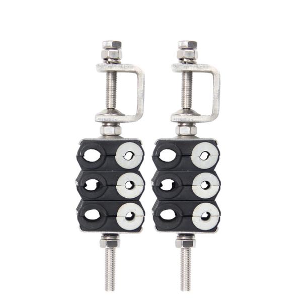 Quality Rubber OPGW Cable Down Lead Clamp For Tower Use for sale