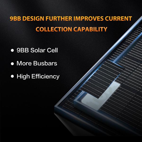 Quality 200w 400w 800w Solar Panel Kit 12v With Mounting Brackets Rv Caravan Camper Van for sale