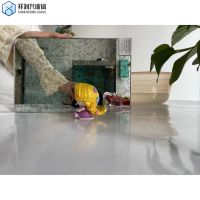 Quality Frameless 4-6mm Antique Mirror Decorative Art Glass for Household Beautification for sale