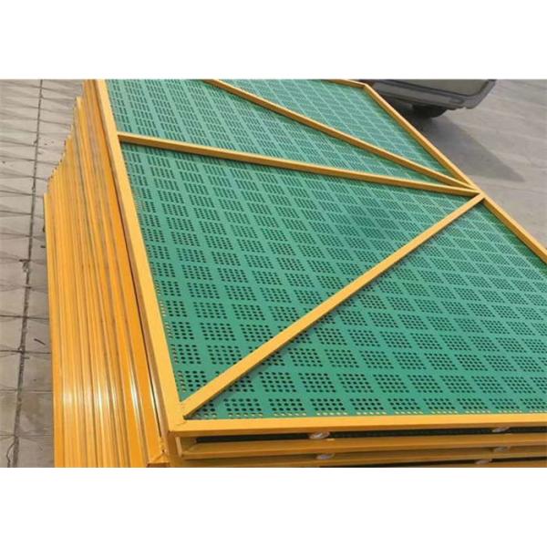 Quality Perforated Construction Site Screens 1.5*2m Self Climbing Scaffold System for sale