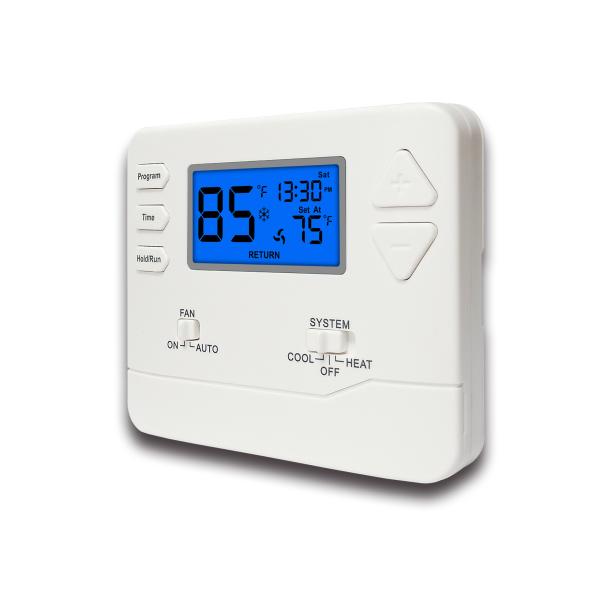 Quality 24V with Battery Programmable Electric Room Thermostat for Heating System for sale