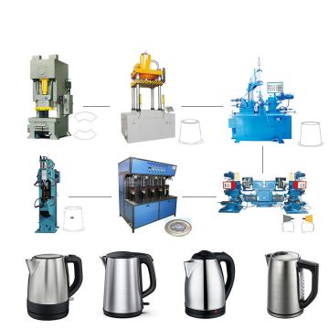 Quality PLC Control Kettle Making Machine For Stainless Steel Electric Kettle Production for sale