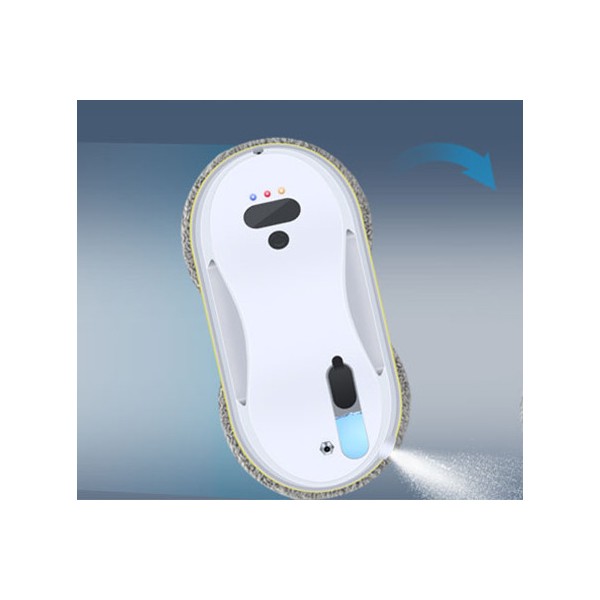 Quality AC110-240V Household Smart Spray Robot Window Washer with Remote Control US Plug for sale