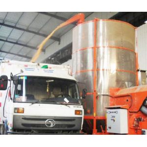 Quality Italian Technology Mobile Maize Dryer 19 Ton Per Batch  Diesel Fuel for sale