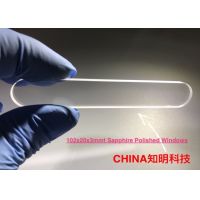 Quality C - Axis Sapphire Optical Windows High Temperature Processing Equipment for sale