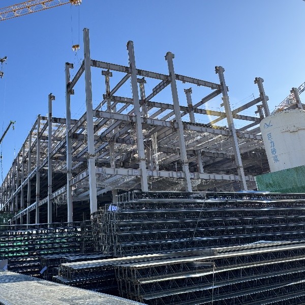 Quality Smooth Surface Galvanized Steel Deck Truss System Anti Rust Custom Lengths OSHA for sale