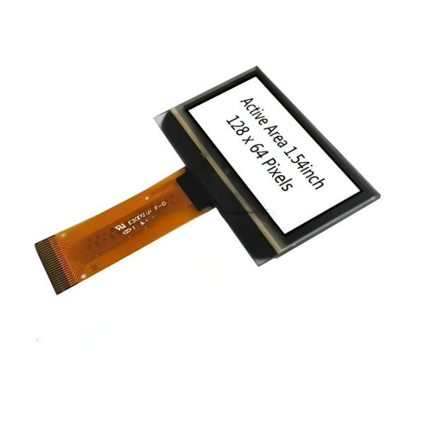 Quality 1.5'' 1.54'' OLED LCD Display 128x64 24 Pin I2C SPI Parallel Interface SSD1309 for sale