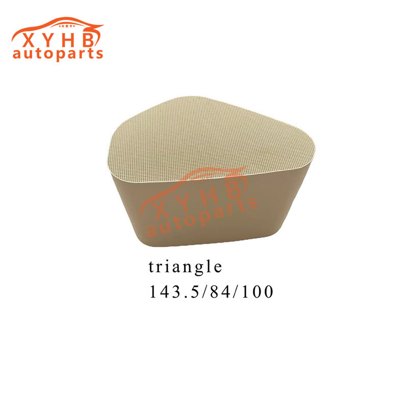 Ceramic Carrier High Quality Audi Triangle Three-Way Catalytic Filter Element Euro 1-5 Model: 143.5*84*100