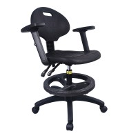 Quality Workshop 250lbs Esd Stool Chair Office Chair Pu Leather Anti Static Esd for sale