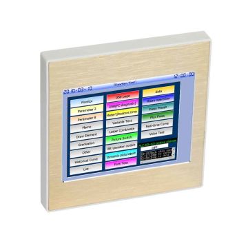 Quality Ethernet Port HMI Control Panel 300cd/M² TFT True Color Display for sale