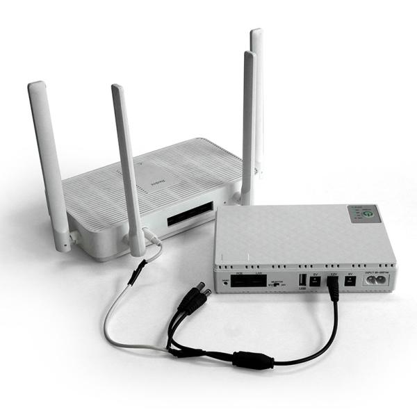 Quality OEM ODM 8800mAh 10400mAh Portable Mini Ups 12V UPS For Router for sale