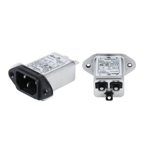 Quality IEC Inlet EMI Filter 1A-10A 110V Single Socket Noise Filter For Power Switch for sale