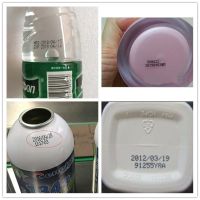 Quality Carton Barcode Overprinter / Expiry Date Inkjet Printer With Tij 2.5 Technology for sale