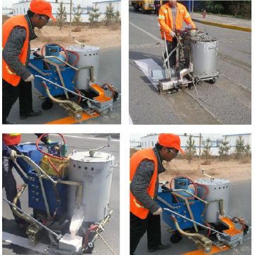Quality Pavement Automatic Thermoplastic Road Marking Machine For Crossing Line for sale