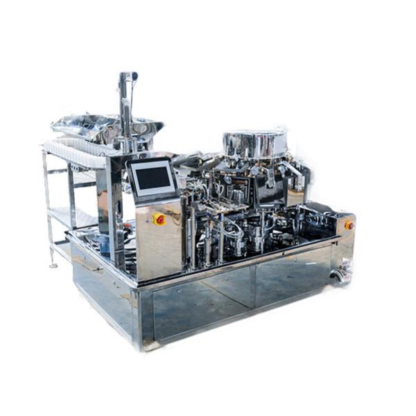 Quality Rotary Meat Food Filling Sealing Vacuum Packing Machine for sale