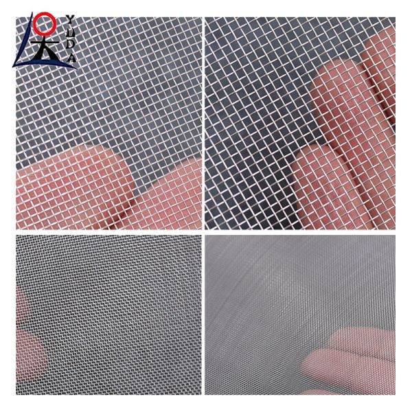 Quality Ultra Fine Woven Stainless Steel Mesh Screen Filter 304 316 Plain Weave Mesh for sale