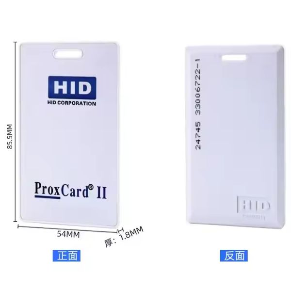 Quality Thick Hid 125 Khz Proximity Cards Proximity Clamshell Card For Door Access for sale