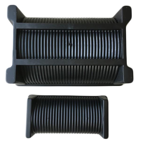 Quality 3mm Conductive Polystyrene 330mm SMT Reel Tray ESD Storage Box for sale