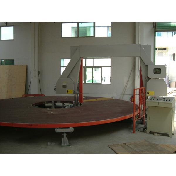 Quality Auto Circle Horizontal Sponge Cutting Machine For Square Foam Block Digital for sale